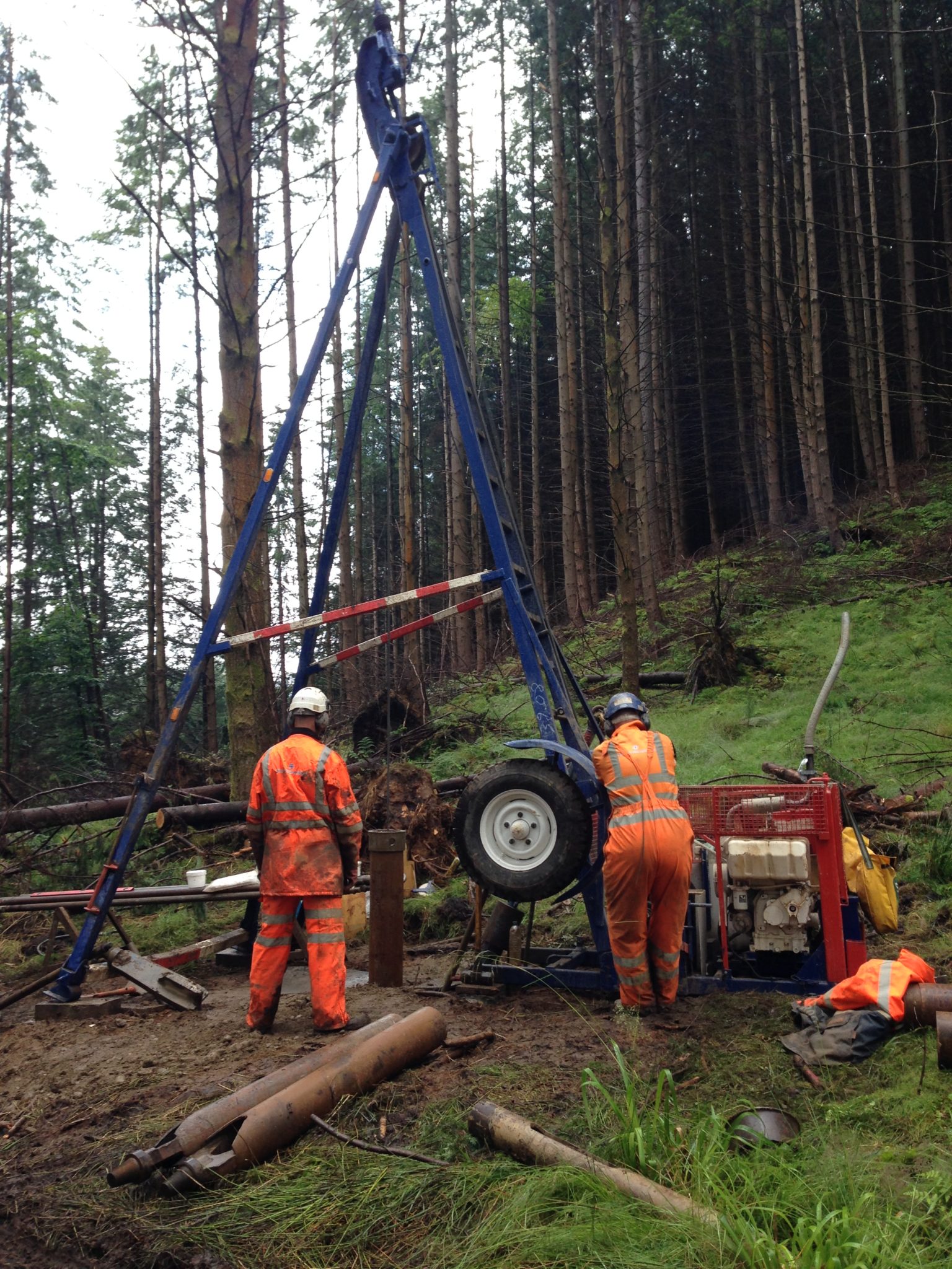 Cable Percussion - Soil Engineering