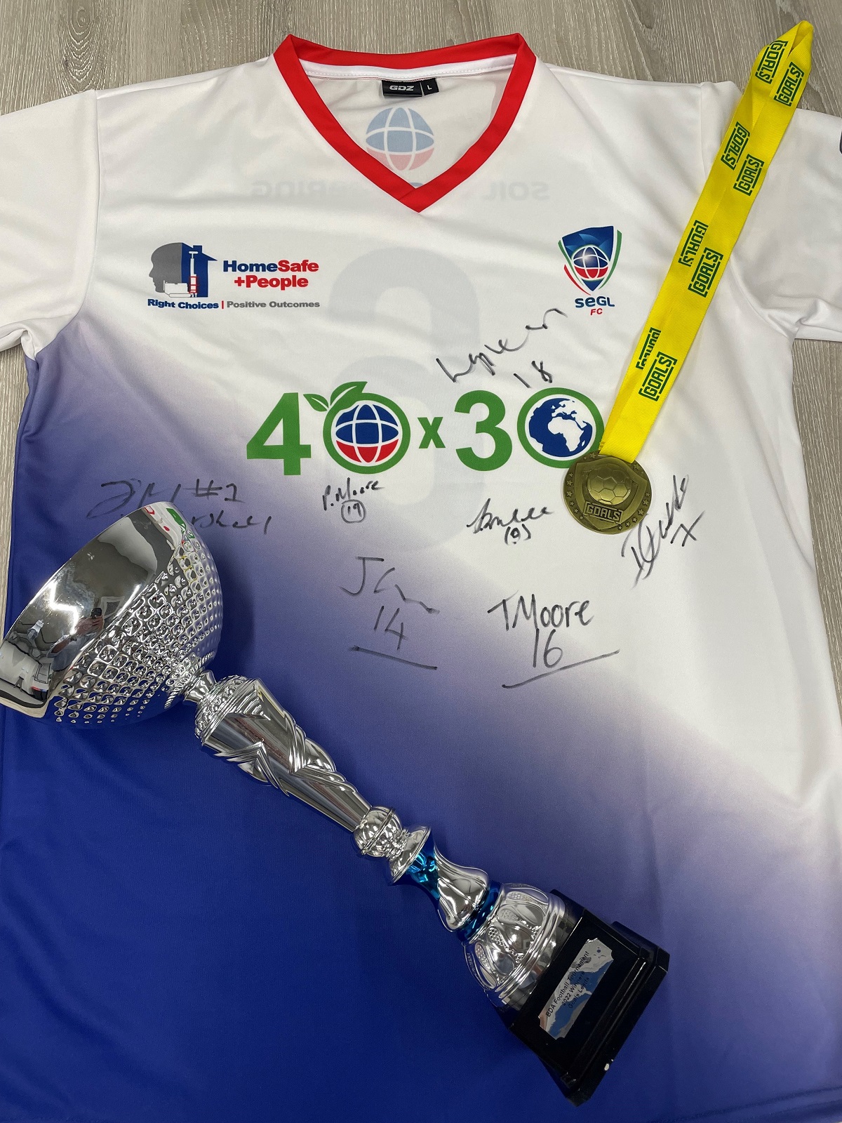 Our Drillers are BDA Football Champions! - Soil Engineering