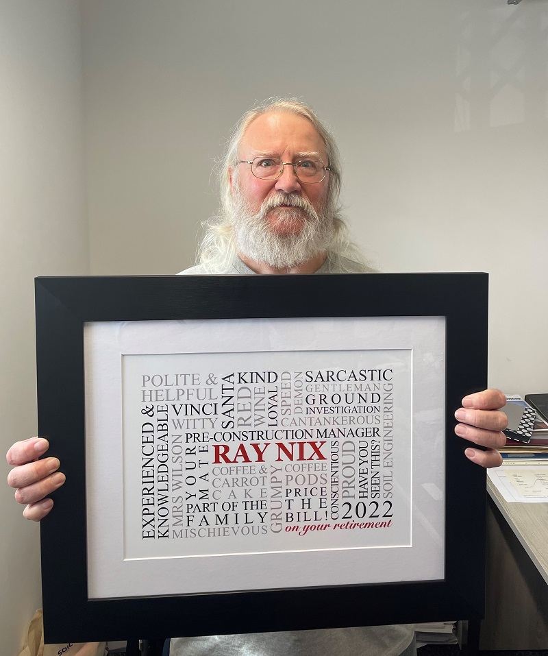 Ray Nix retires on 42 not out - Soil Engineering